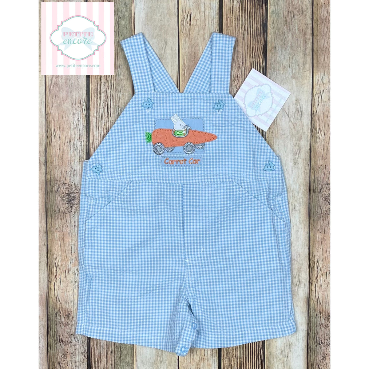 Easter themed overalls 12m – Petite Encore