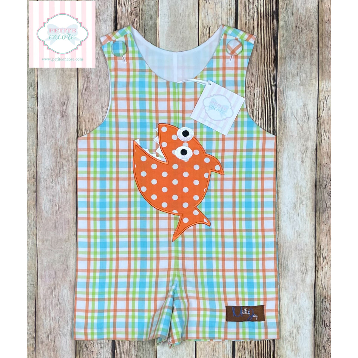 Millie Jay fish themed one piece 18m – Petite Encore