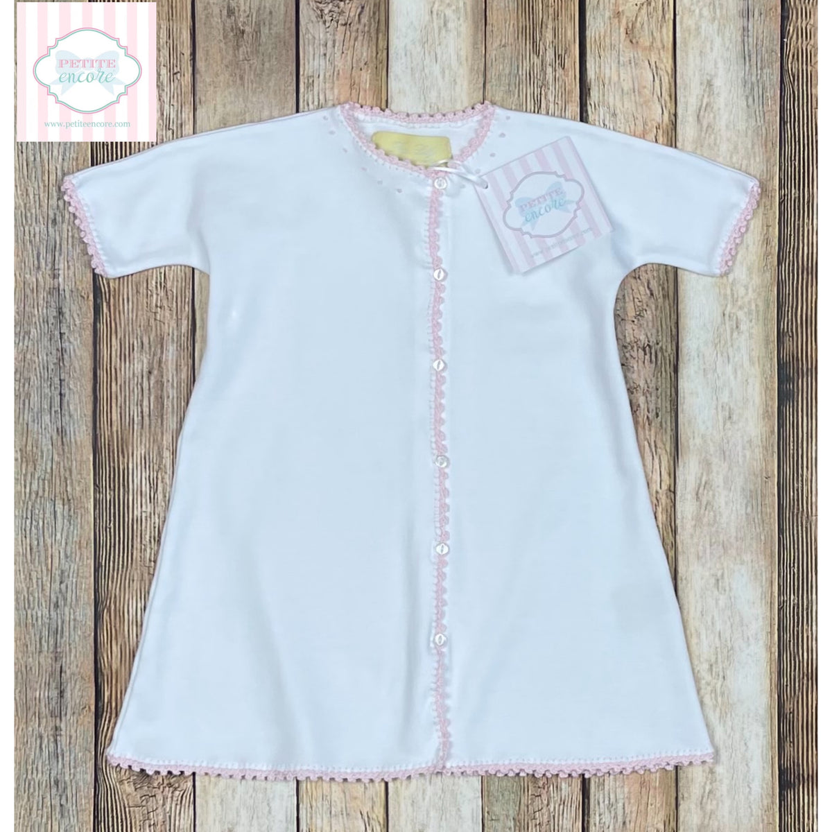 Pixie Lily pima gown 0-3m – Petite Encore