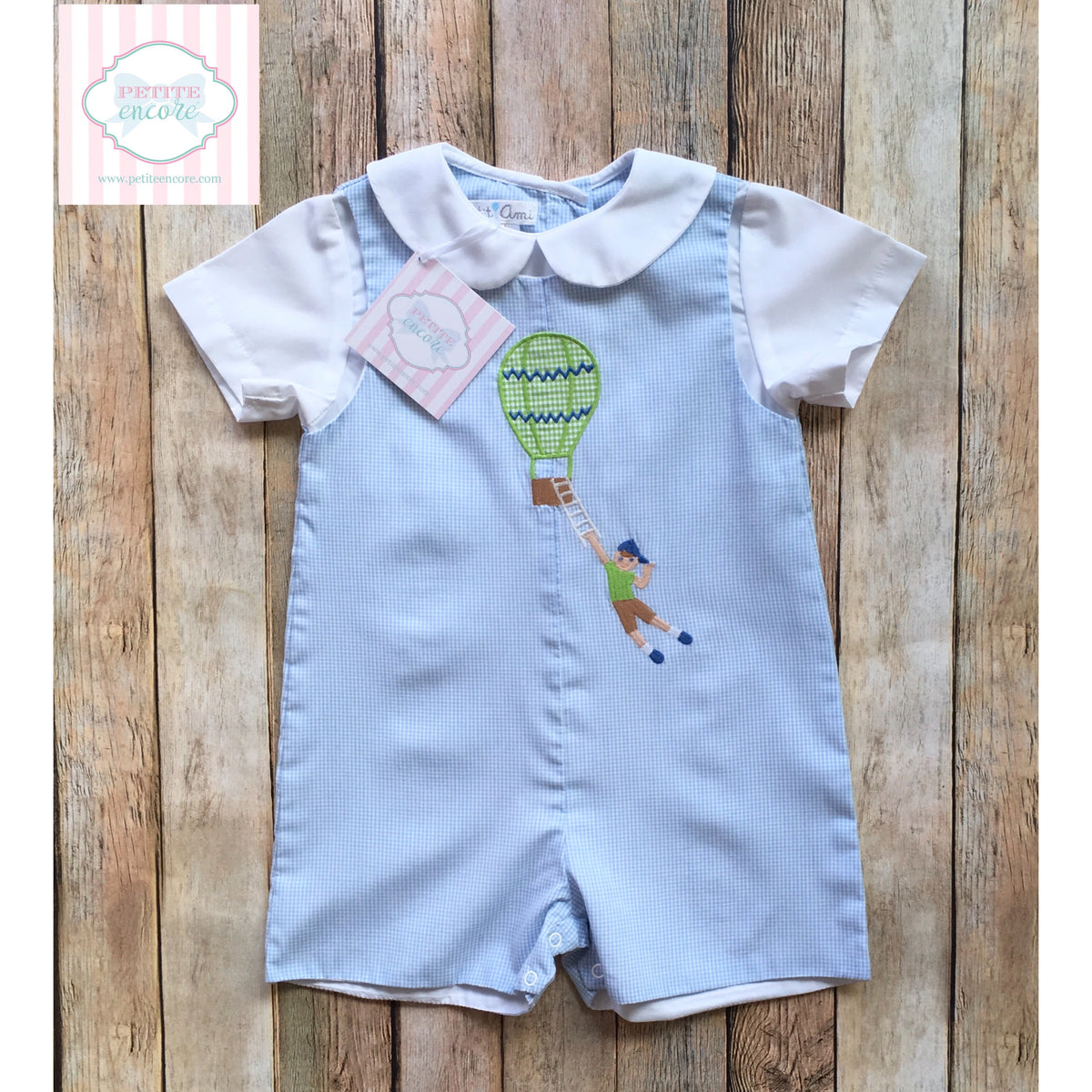 Petit Ami balloon themed one piece 12m – Petite Encore
